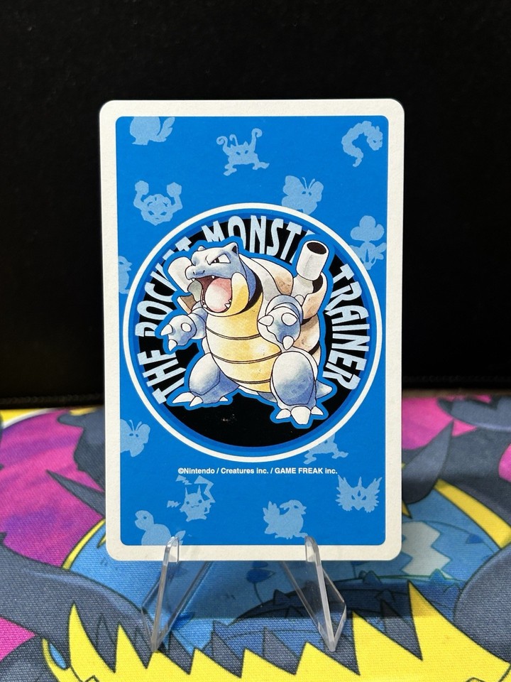 Pokemon Growlithe Arcanine Queen King of Clubs Blue Blastoise Back | eBay