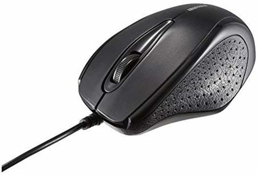 iBUFFALO wired IRLED mouse 3 button black BSMRU21BK F/S w/Tracking ...