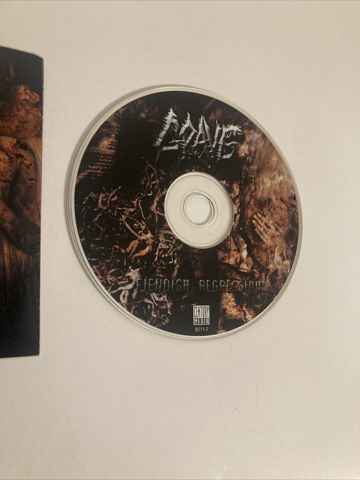 Grave : Fiendish Regression CD Century Media Death Metal (DISC ...