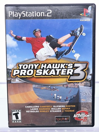 Tony Hawk's Pro Skater 3 PS2 (PlayStation 2) Complete with Manual ...
