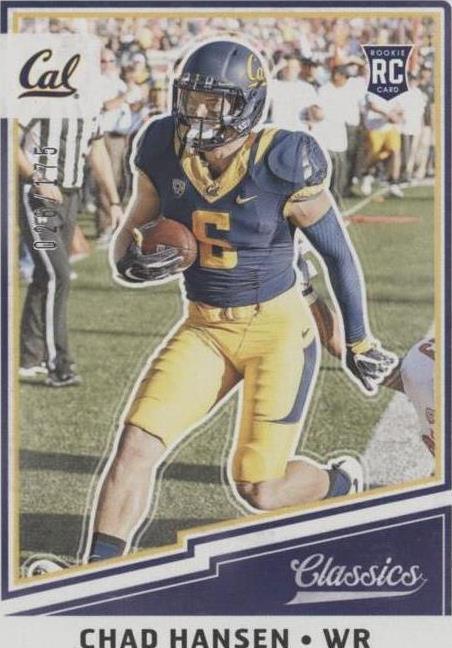 2017 Panini Classics - Rookies Chad Hansen #214 Blue Back /175 (RC) for ...