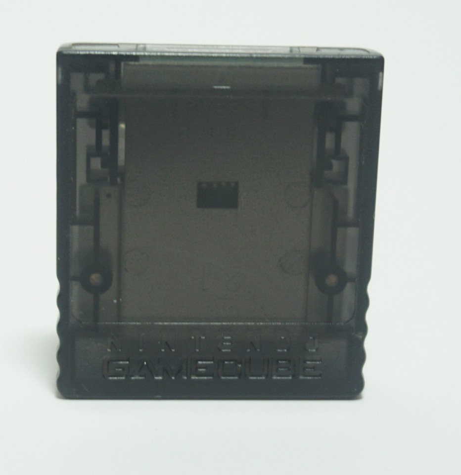 Nintendo Gamecube Memory Card Official OEM 59 251 Block Black Gray ...