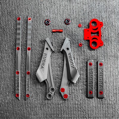 Arrma Kraton 6s Basher Kit X RED Anodized | eBay