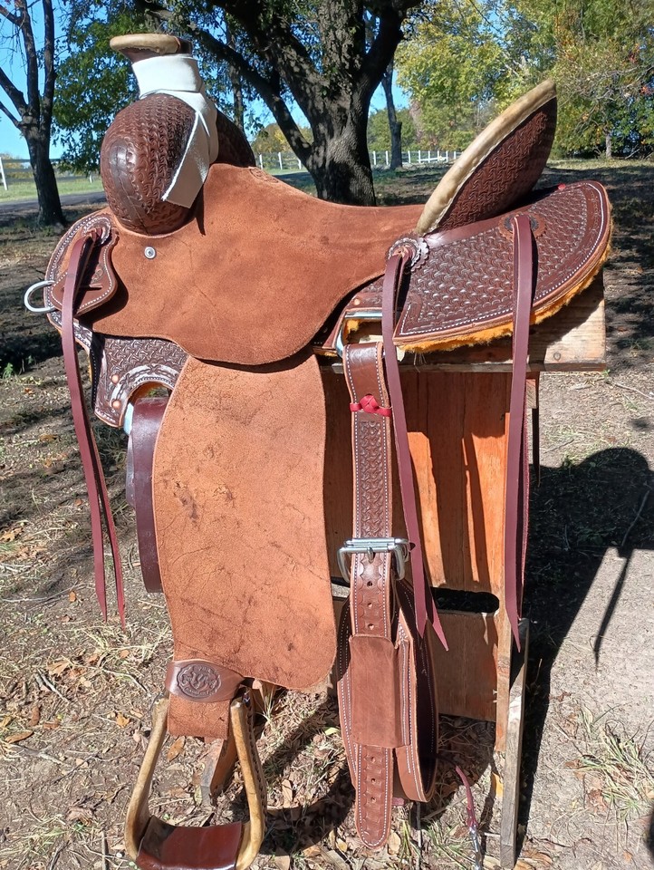 16" Spur Saddlery Ranch Roping Saddle (Made in Texas) | eBay