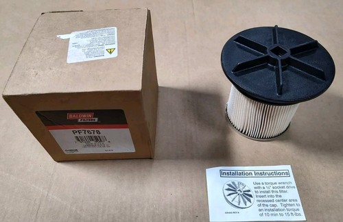 PF7678 Genuine Baldwin Fuel Filter - USA Made | eBay