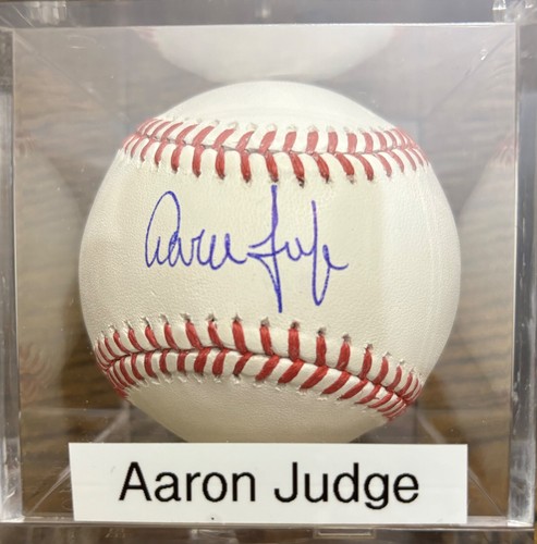 Aaron Judge signed on Rawlings Official MLB Baseball PSA #A037193 | eBay