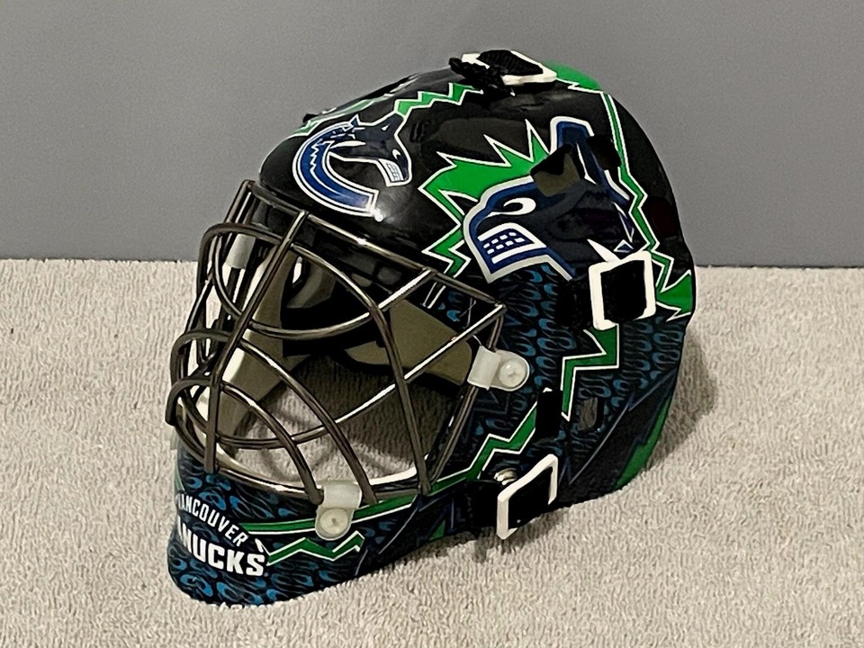 Vintage Franklin Sports VANCOUVER CANUCKS Mini Replica NHL Hockey ...