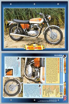 BSA A70 Lightning - 1971 - Classic Motorbikes - Atlas Motorbike Fact ...