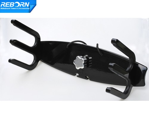 Reborn Pro QR Water Ski Wakeboard Tower Rack UV resist black coated ...