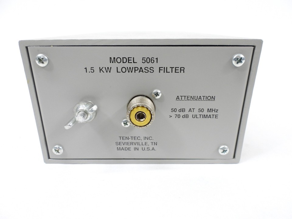 Ten-Tec 5061 Ham Radio 1.5 KW Low Pass Filter (great condition) | eBay