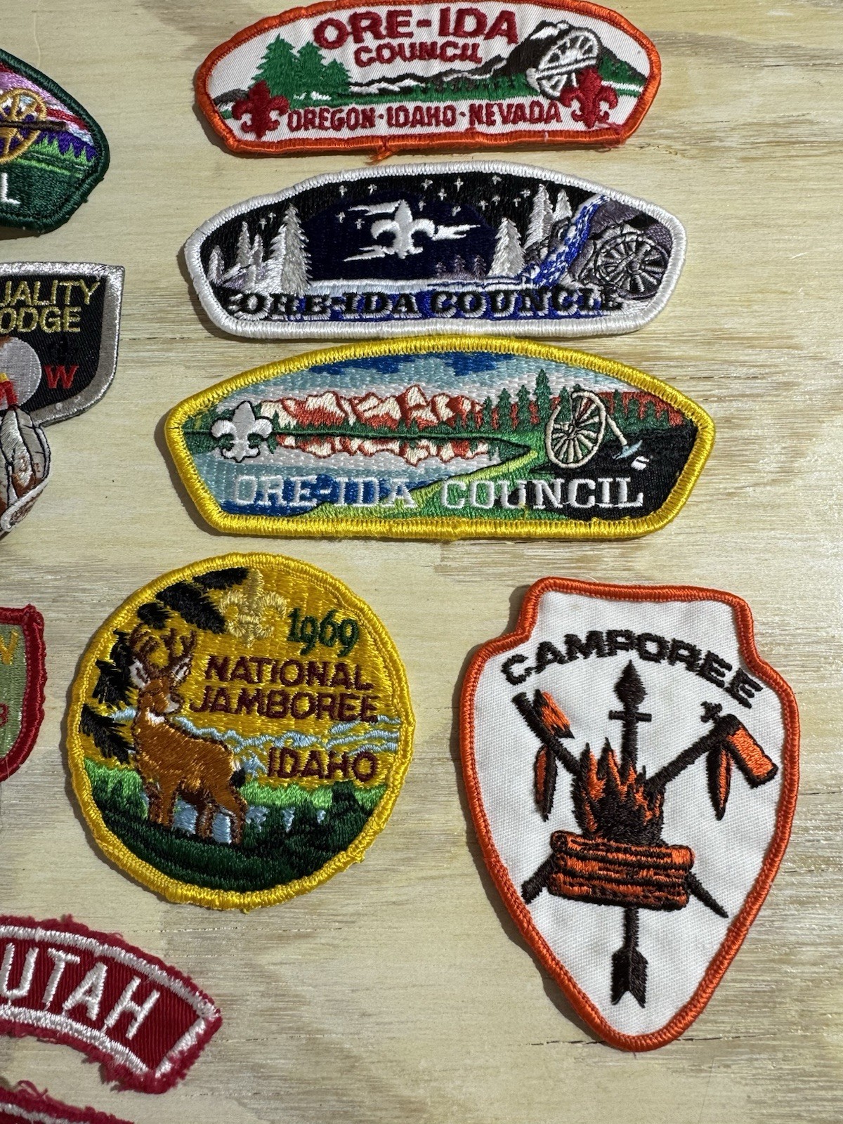 Lot Of Vintage Boy Scouts of America Mixed Patches BSA Patches | eBay