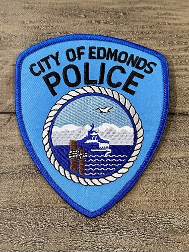 City of Edmonds Police Department Patch | eBay