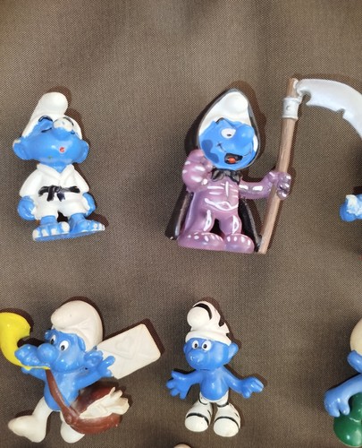 Vintage Smurfs Figurines Lot 11 Schleich Peyo | eBay