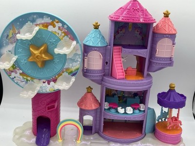 Polly Pocket Rainbow Funland Theme Park Playset Kid's Toy | eBay