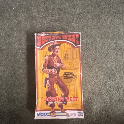 Marx Johnny West Movable Cowboy Action Figure with Accessories Vintage ...