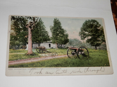 CHICKAMAUGA GEORGIA - 1909 POSTCARD - THOMAS HEADQUARTERS SNODGRASS ...
