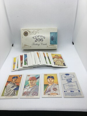 2020 Topps T206 Series 1 Complete Set 1-50 Mike Trout Gavin Lux Pete ...