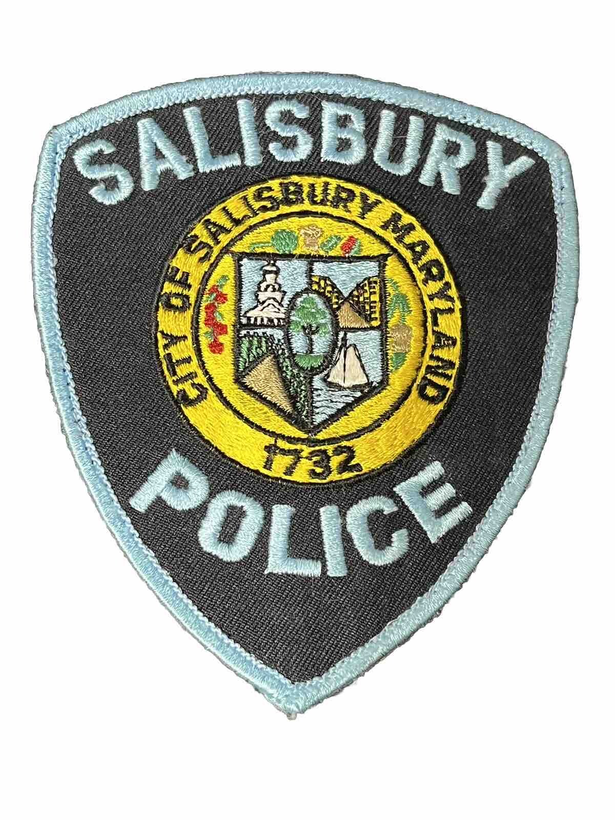 VINTAGE TOWN OF SALISBURY MARYLAND POLICE DEPARTMENT UNIFORM PATCH | eBay