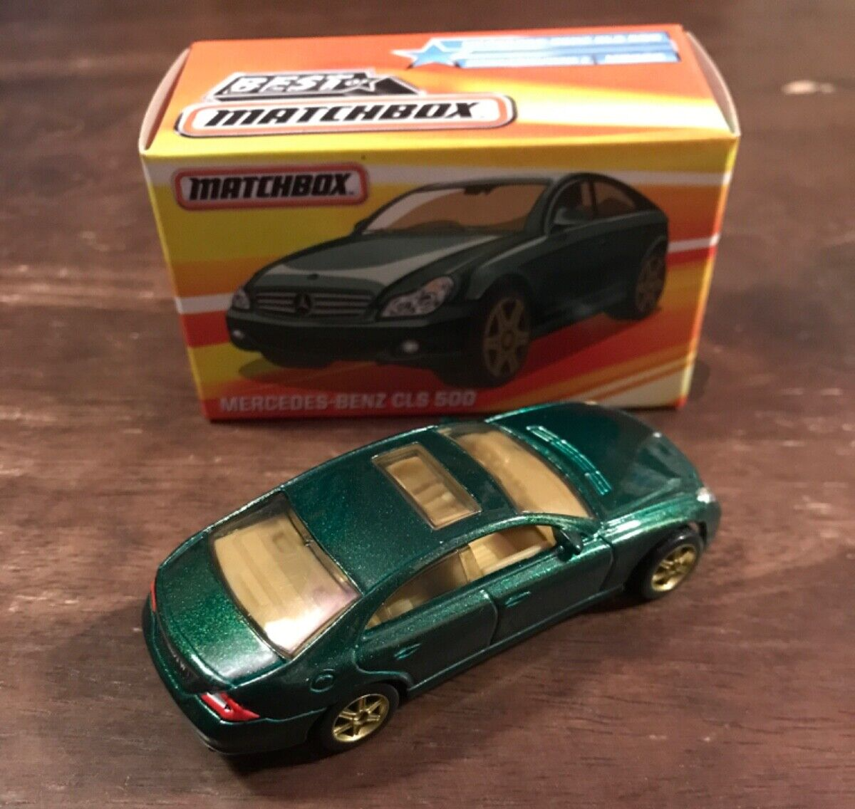 Matchbox Mercedes-Benz CLS 500 MBX ‘16 Best Of Matchbox Green Loose ...