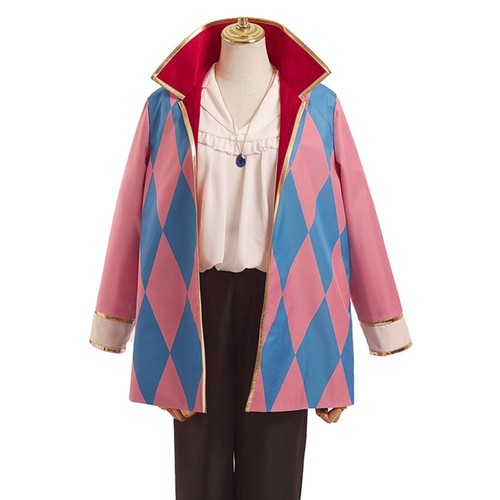 Men's Suit for Howl Cosplay Costume Full Set Adult Costume Uniform ...