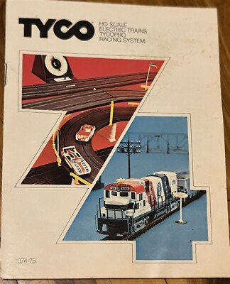 Tyco Catalog HO Scale Electric Trains Tycopro Racing System 1974-1975 ...