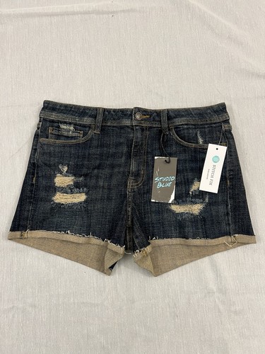 Studio Blue Cutoff Distressed Jean Shorts Size 30 Cute Summer Shorts | eBay