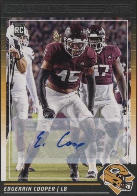 2024 Score - Rookies Edgerrin Cooper #341 Signatures (AU, RC) for sale ...