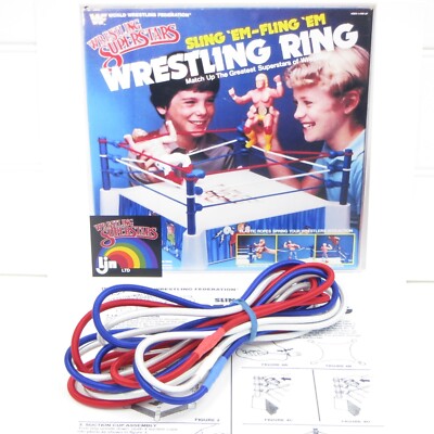 Custom Replacement Ropes Vintage 1980's LJN WWF Sling Em Fling Em ...