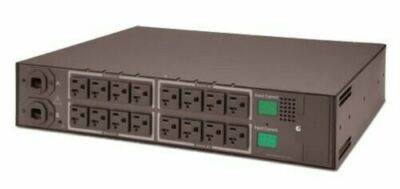 Server Technology C-16HF1-L30 Rack Mount 2U Fail-Safe Transfer Switch ...
