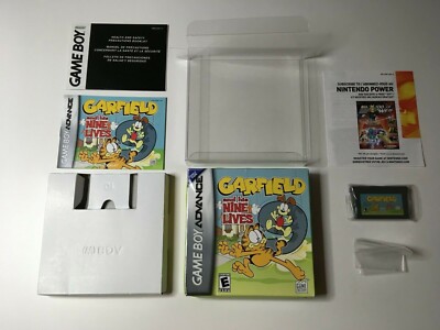 Garfield and His Nine Lives - Game Boy Advance - GBA 855433001304| eBay