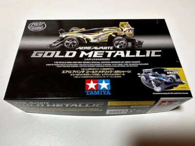 Tamiya 95267 Mini 4WD AERO AVANTE GOLD METALLIC (AR CHASSIS) 1/32 | eBay