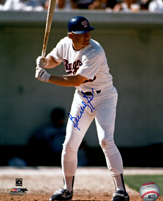 Rangers Infielder BUDDY BELL Signed 8x10 Photo #1 AUTO - 5 x All Star ...