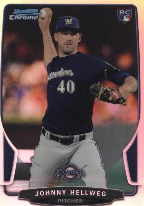2013 Bowman Draft Picks & Prospects - Chrome John Hellweg #23 Refractor ...