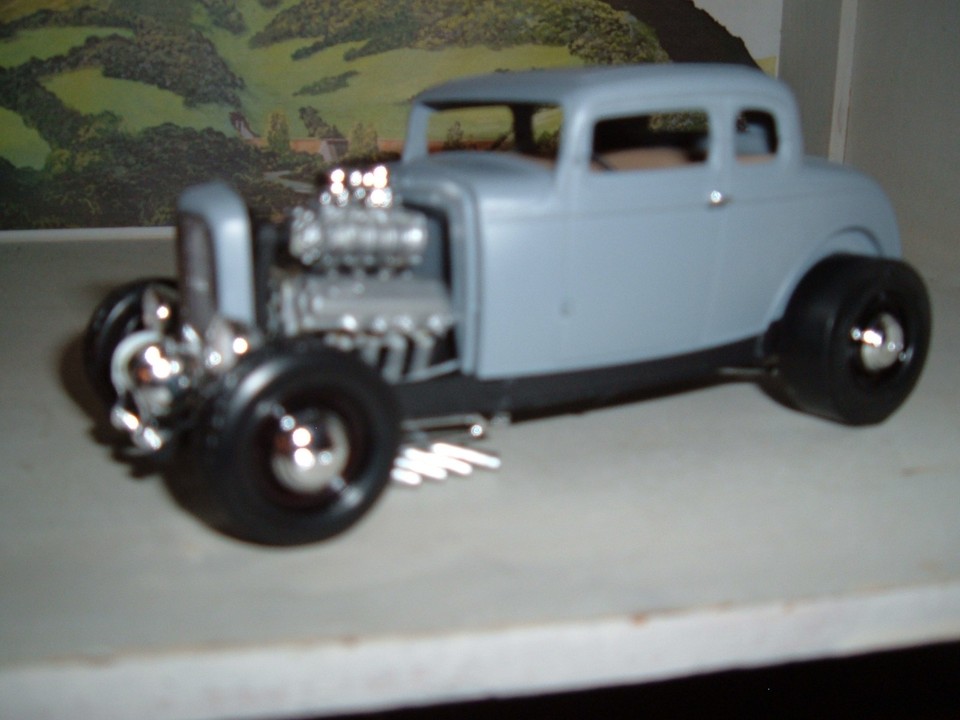 Monogram / AMT 1932 Ford Chop Top Coupe 1/25th Scale Built Model Kit | eBay