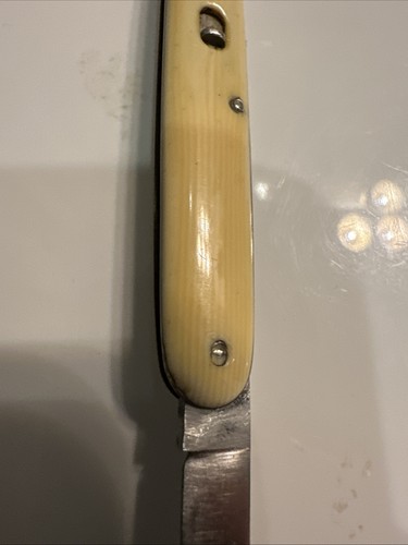 Antique Schrade 2 Blade Button Pocket Knife | eBay