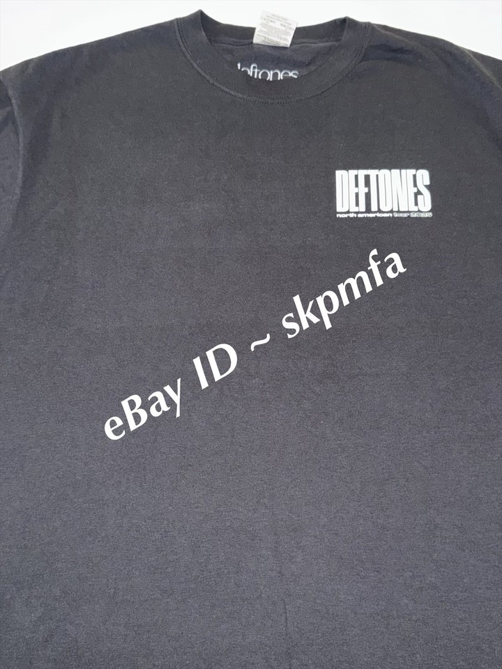 DEFTONES Tour Shirt 💯 Official Merch Rogers Stadium Toronto 2025 Tour X ...