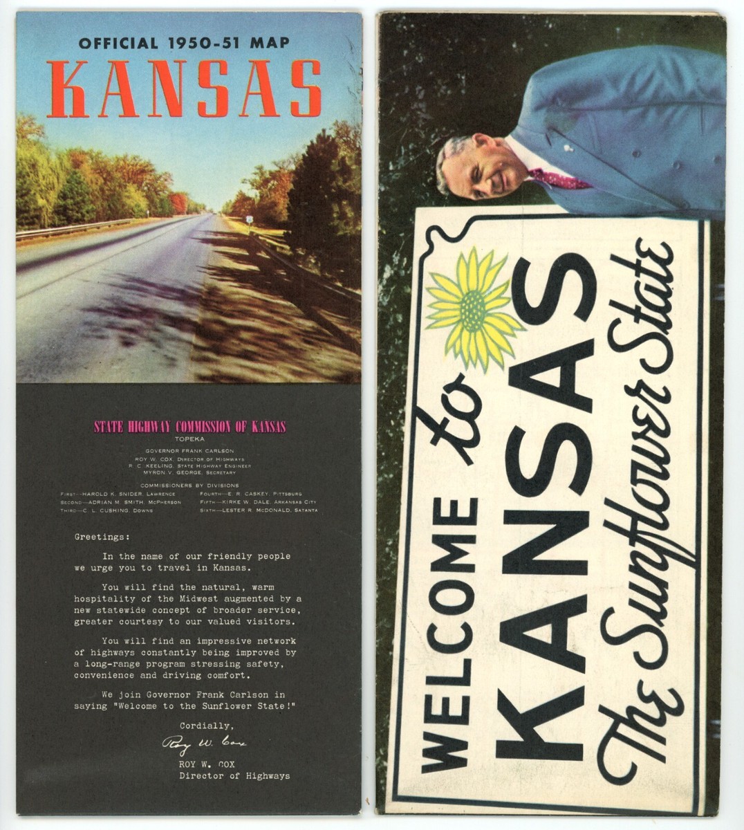 Kansas Roadway Map