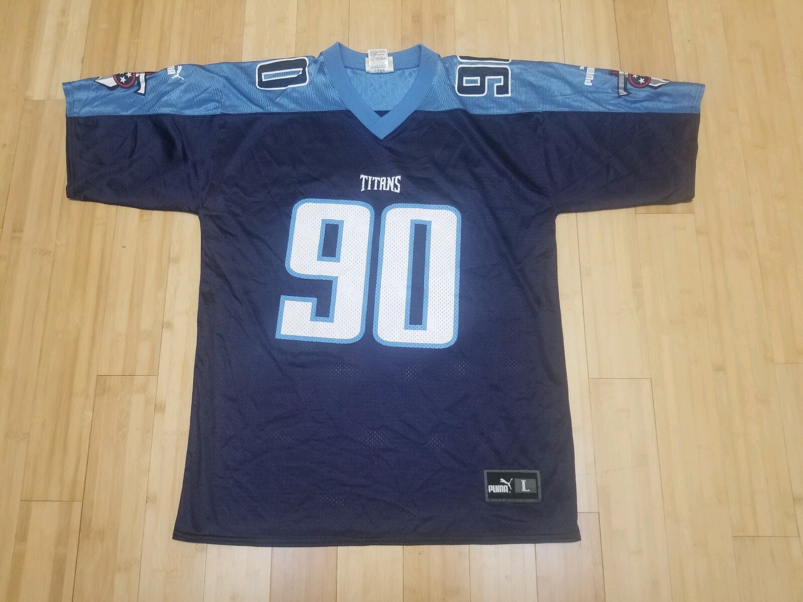 Vintage Tennessee Titans Jevon Kearse Puma Jersey Size Large | eBay