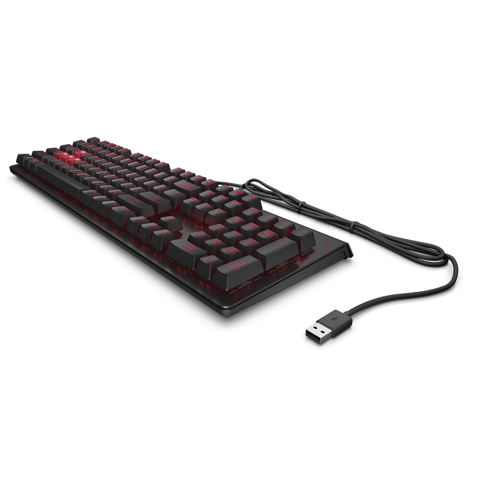 HP OMEN Encoder 6YW75AA Customizable Mechanical Gaming Keyboard USB ...