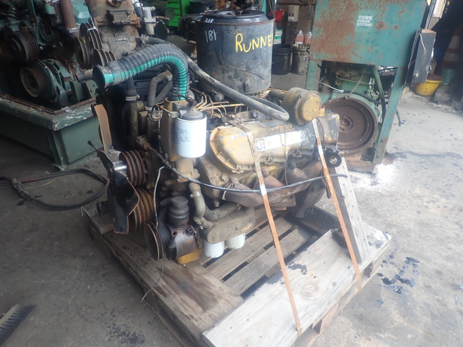 Caterpillar 1145 Diesel Engine RUNS EXC. VIDEO! CAT Truck V8 3208 | eBay