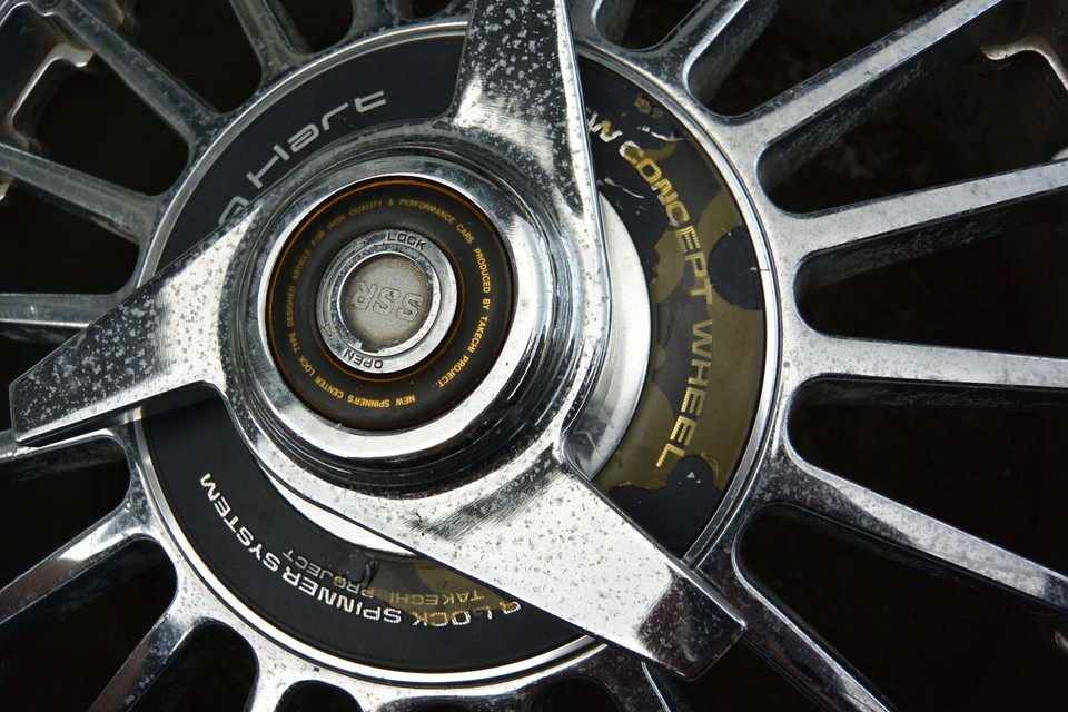 15" JDM SSR HART Spinner Fins Wheels Rims | 5x114.3 | 6.5" | Retro ...