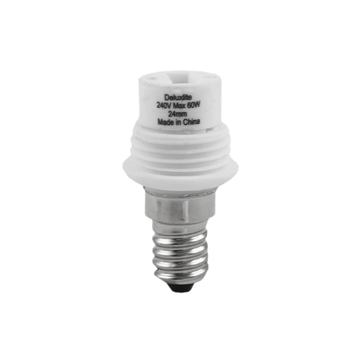 Deluxlite Convertible Lamp Adaptor Base Small Edison Screw E14 24MM | eBay
