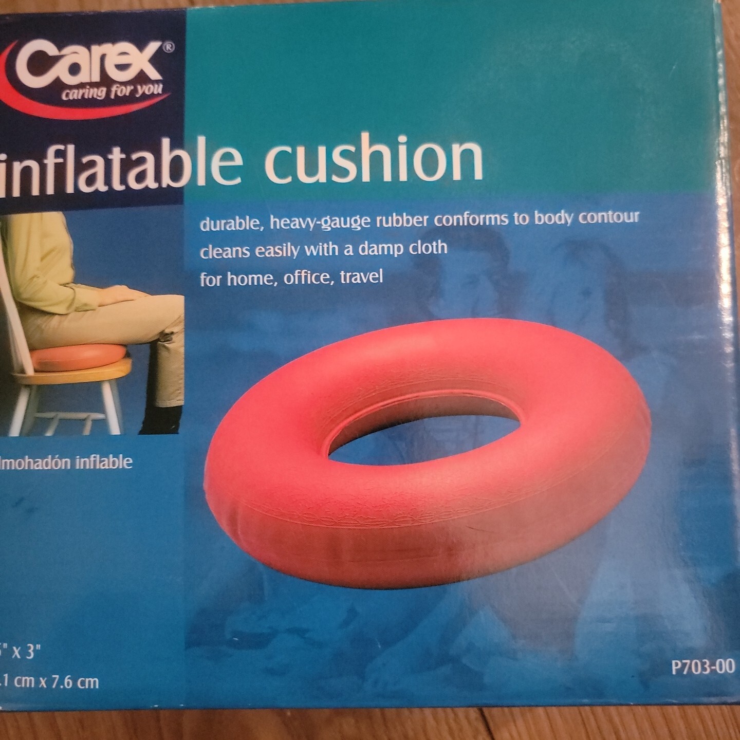 Carex Inflatable Cushions, Donut Shaped Cushion for Tail 15"x3" P703 ...
