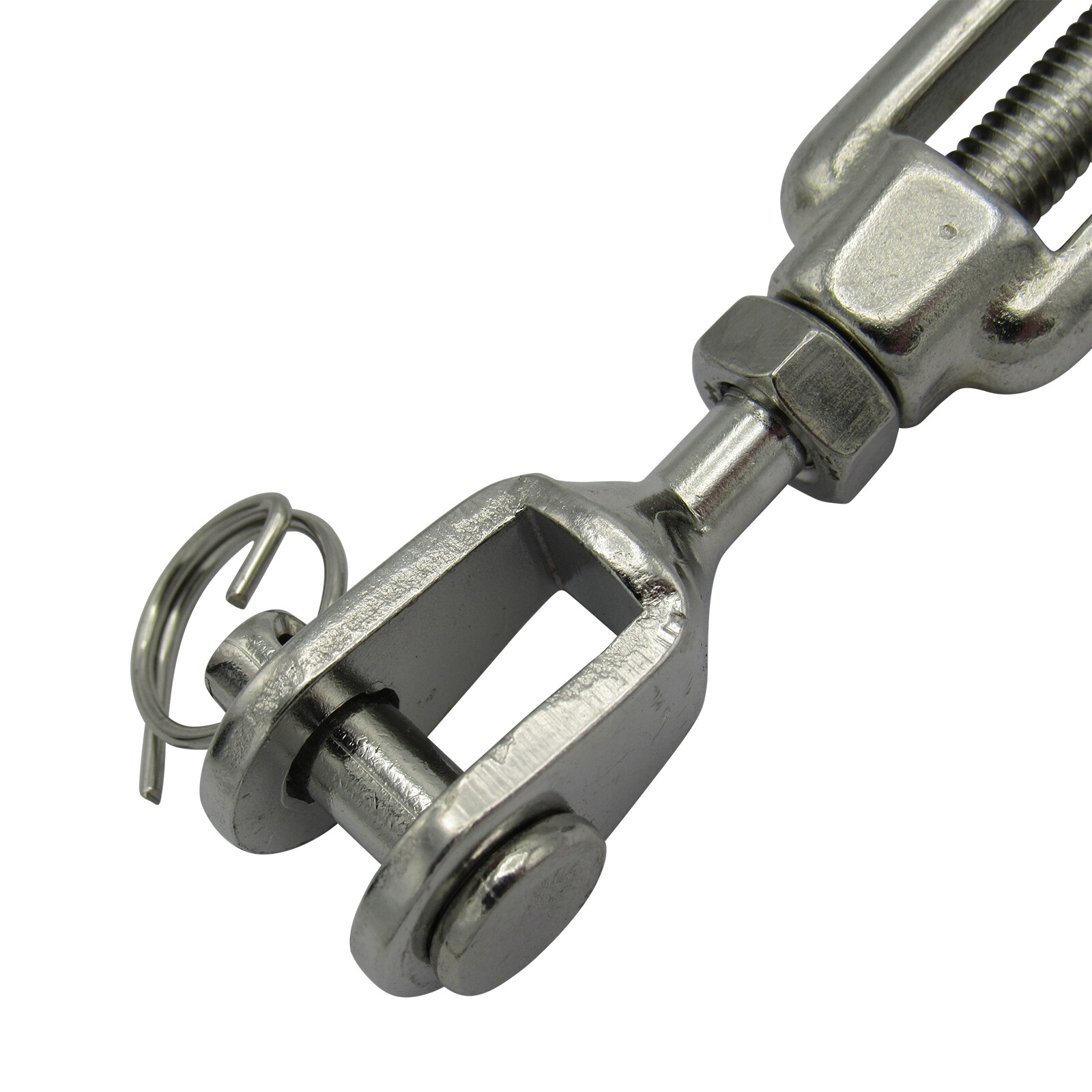 Stainless Steel Rigging Screw Fork & Fork M8 (8MM Open Body Turnbuckle ...