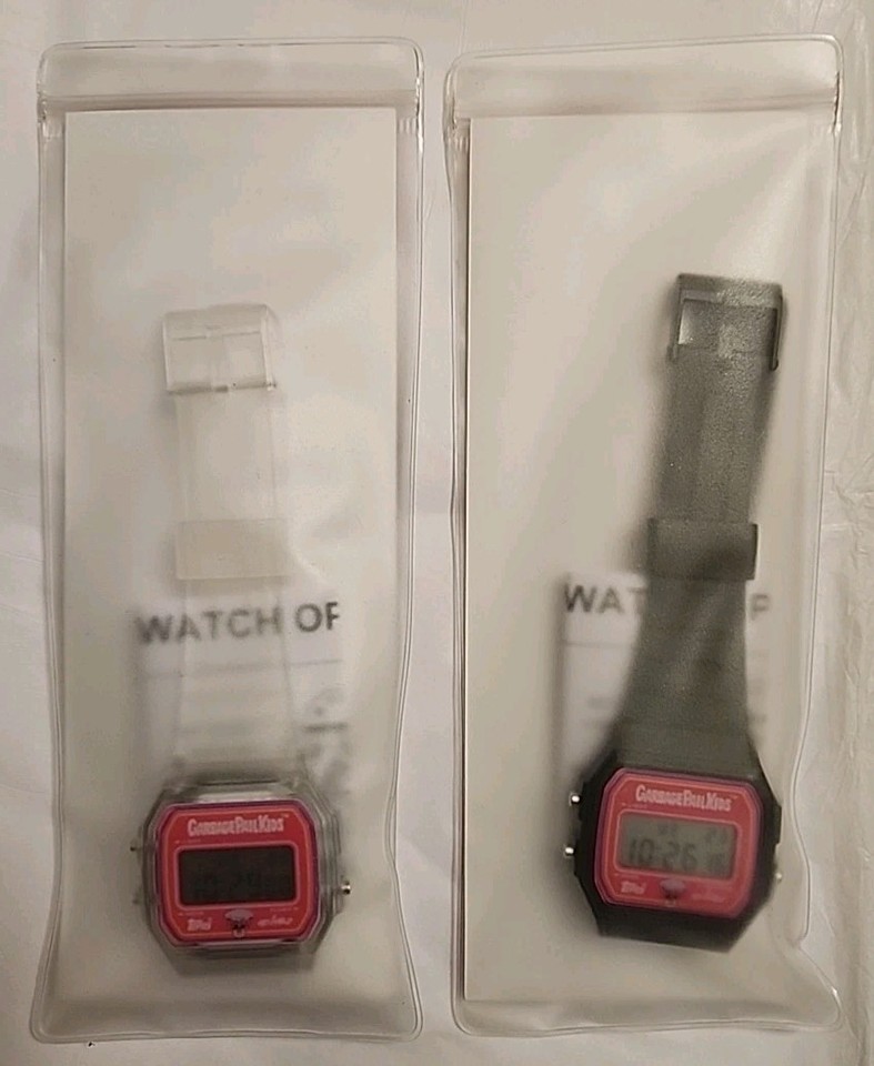 Garbage Pail Kids: Get A Grip Official Watch w Adam Bomb (2) (1 Black ...