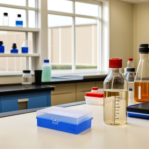 Test Tube Display Rack Lab Sample Storage Boxes Containers Plastic Vial ...