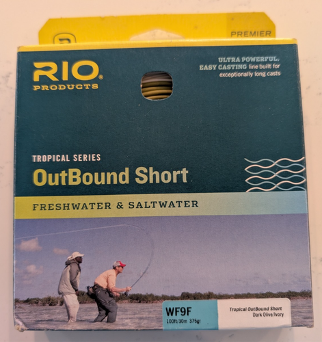 RIO Premier Tropical Outbound Short Fly Line - WF9F Lawn Cast Only | eBay