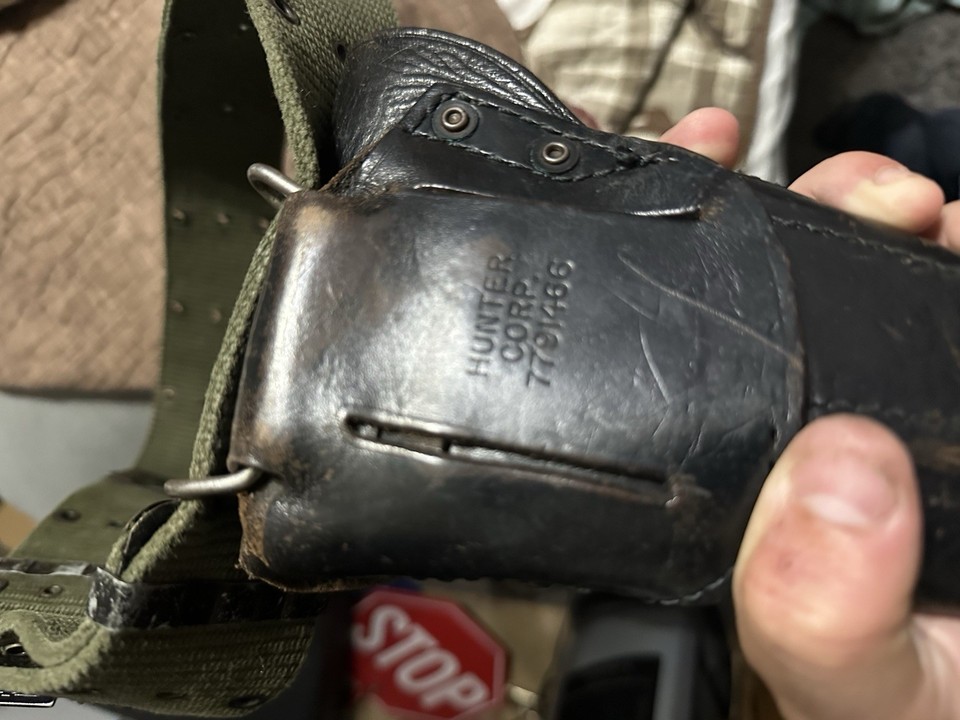 Vietnam M67 Davis belt and 1911 holster | eBay
