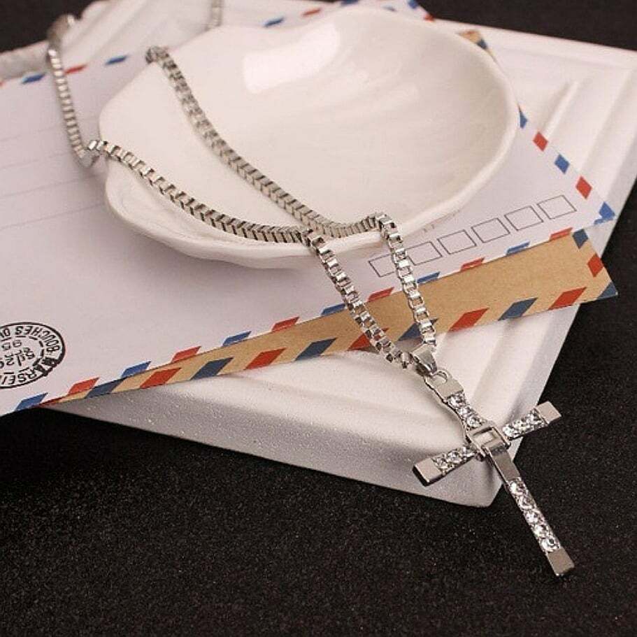 Fast and Furious Movie Dominic Toretto's Cross CZ Necklace (Pendant ...