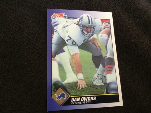 1991 Score Football Card #49 Dan Owens | eBay